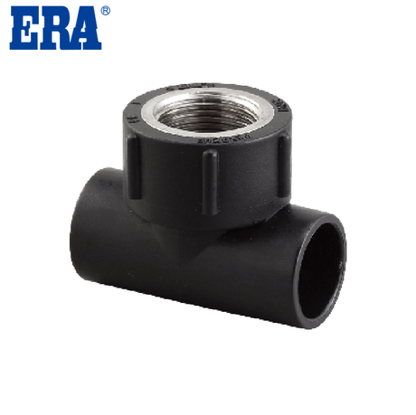 HDPE BUTT WELDING PE FITTING FEMALE THREAD TEE from China Manufacturer ...
