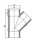 PVC PN10 SKEW TEE from China Manufacturer - ERA Pipes: NO. 1 Pipe ...