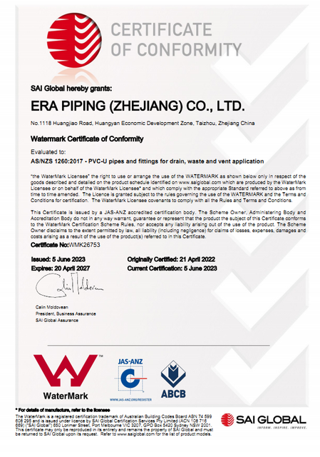 ERA PPR,ERA CPVC: NO. 1 Pipe fitting exporter from China