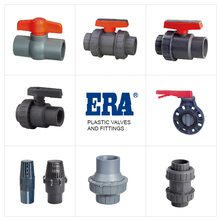 PVC PLASTIC VALVES AND FITTINGS from China Manufacturer - ERA Pipes: NO. 1 Pipe & Pipe fittings ...
